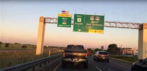 Highway Exit Road Signs