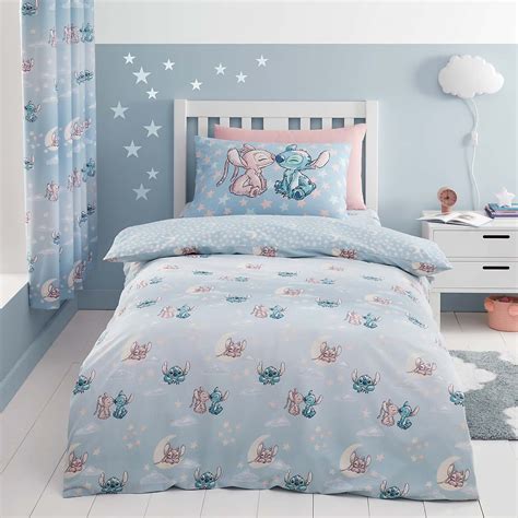 Stitch Duvet Cover And Pillowcase Set Dunelm
