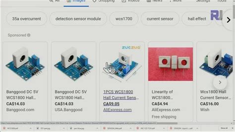 auslese wcs1700 hall current sensor module with over current protection