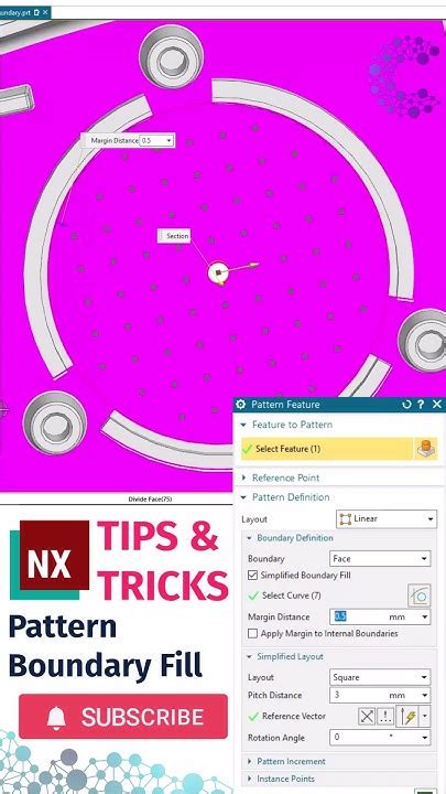 Siemens Nx Tutorial Shorts Pattern Boundary Fill Youtube