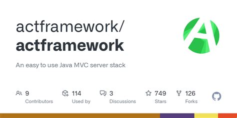 github actframework actframework an easy to use java mvc server stack