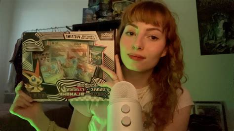 Asmr ⋆˚࿔ Ouverture De Cartes Pokémon Coffret Victini 𖥔 ݁ ˖ Youtube