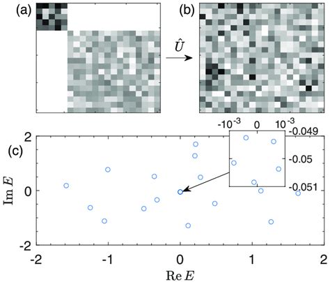 Illustration Of The Construction Of A Random 20 × 20 Hamiltonian