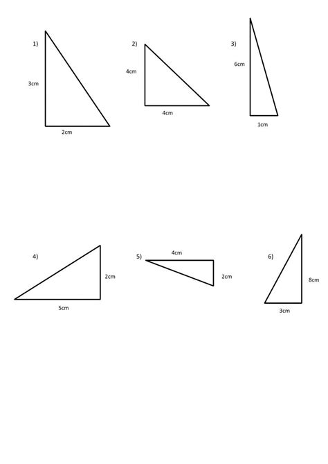 Free Area Of A Right Triangle Worksheet Download Free Area Of A Right Triangle Worksheet Png
