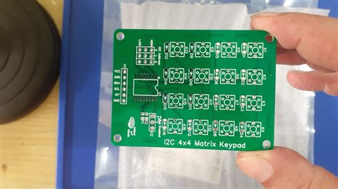 An I2C Matrix Keypad Maker And IOT Ideas