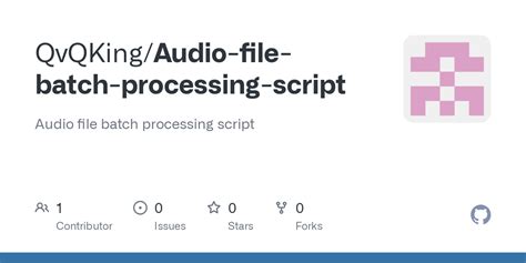 Audio File Batch Processing Script时频谱，语谱图，mel语谱倒谱py At Main · Qvqking