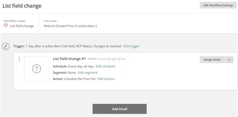 Mailchimp Pro Restrict Content Pro