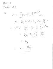 ESM ProblemSet Solutions Pdf Course Hero