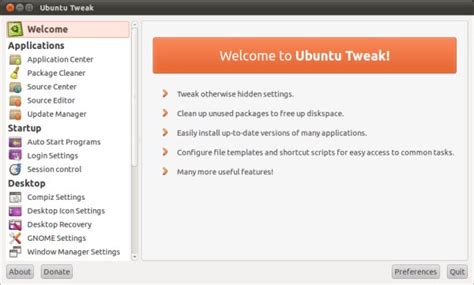 Ubuntu Tweak The Ubuntu Pimp