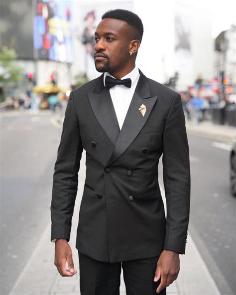 Black Double Breasted Tuxedo Hockerty