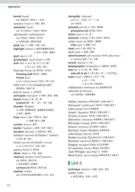 新课标人教版选择性必修二各单元单词 给力英语网