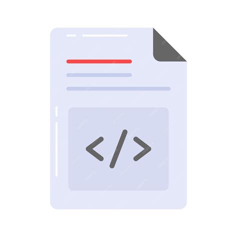 Premium Vector Coding On Sheet Showing Vector Of Coding In Modern Style