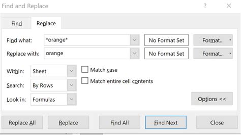 Vba EXCEL Find And Replace Change Entire Cell Value Stack Overflow