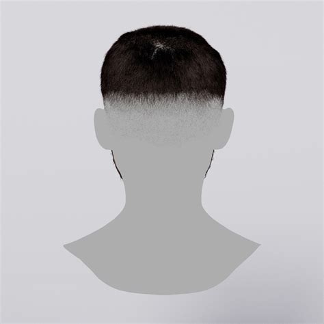 Artstation Short Male Hair Ready To Use Unreal Engine Metahumans