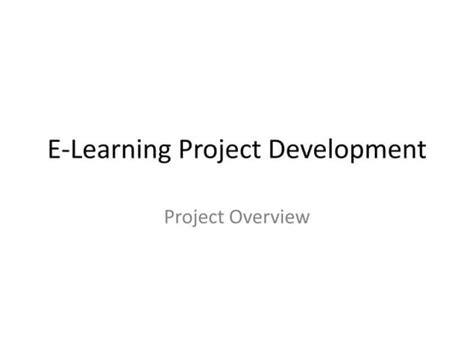 Tm E Learning Project Workflow Ppt Computer Software And Applications Computing
