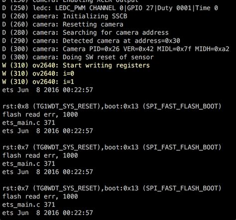 Problem Esp32 Paniced When Running Ov2640camera Initialization Idfgh 943 · Issue 3283