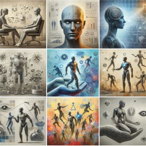 Premium Photo Future Artificial Intelligence Technology Changes Humanity And Nature