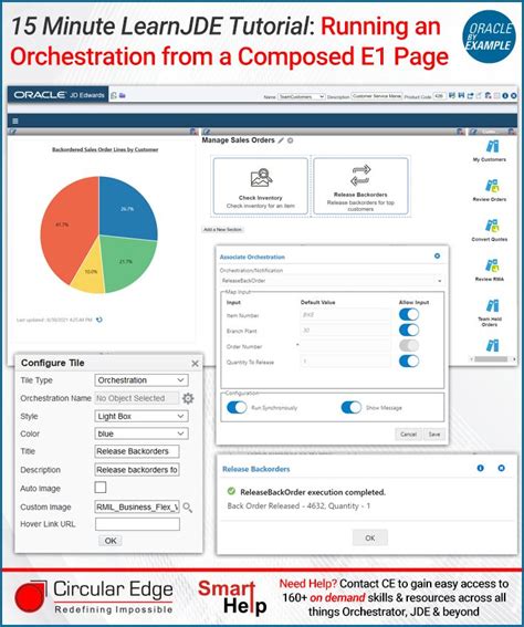 Circular Edge On Linkedin Jdedwards Jde Oraclejde E1 Userexperiences Orchestrator Smarthelp…