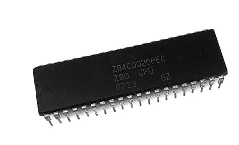Z80 Cpu Microprocessor Ic Dip 40 Original High Quality