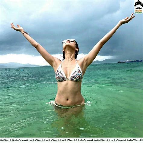 Nushrat Bharucha Hot Bikini Clicks