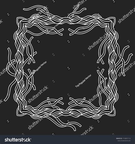 Frame Design Text Template Vector Illustration Stock Vector Royalty Free 1710857113 Shutterstock