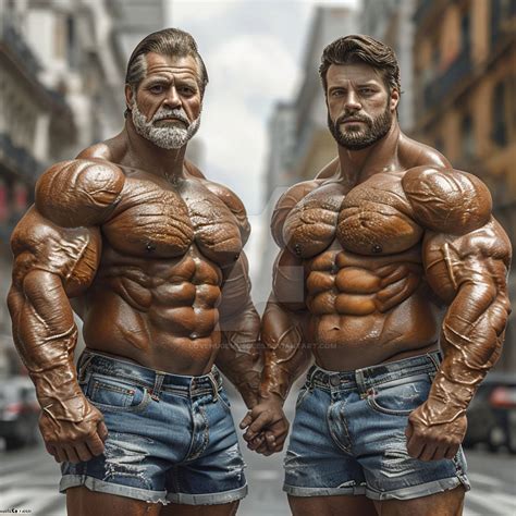 Spanish Bodybuilder Father And Son By Lovehugemuscles On Deviantart