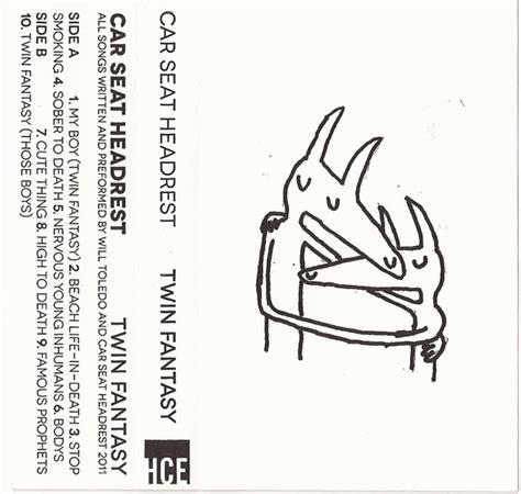 Car Seat Headrest Twin Fantasy 2012 Cassette Discogs