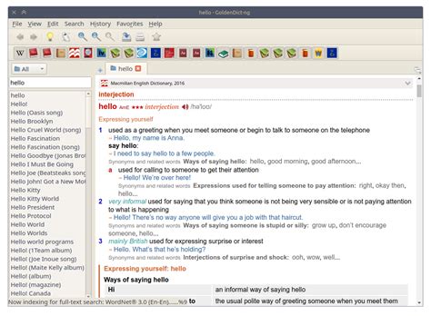 Goldendict Ng 多格式字典查询软件 · Linuxtoy