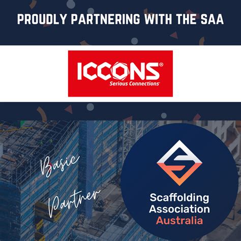 Iccons Partners With The Scaffolding Association Australia Iccons Partners With The Scaffolding Association Australia