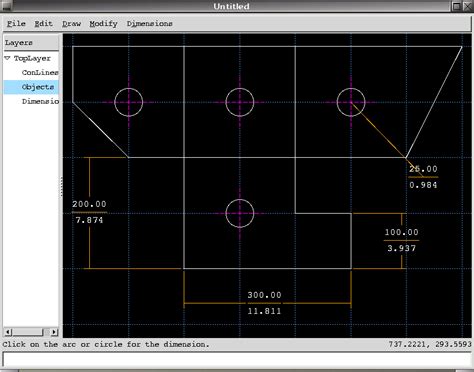 PythonCAD Programma Di Disegno Comandabile Da Script Nel Linguaggio Python