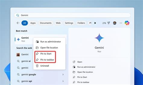 How To Run Google Gemini As A Windows Or App