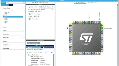 Stm32cubemx External Crystal Youtube