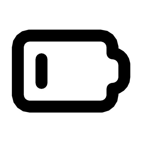 Battery Low Vector SVG Icon - SVG Repo