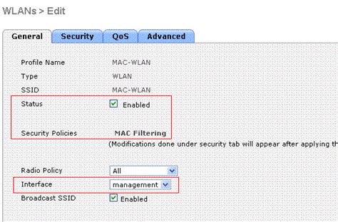 Configure Mac Filters With Aireos Wireless Lan Controllers Wlcs Cisco