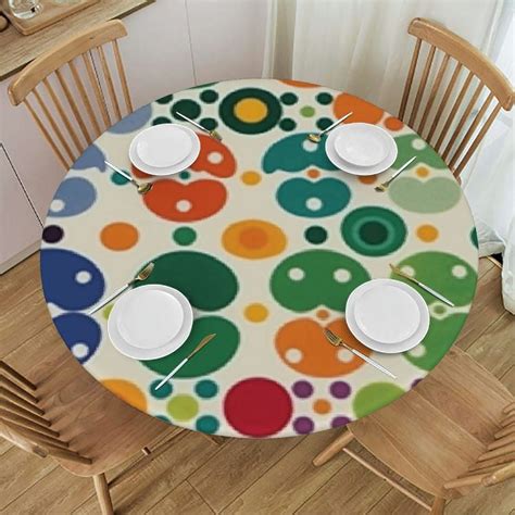 Pickleball Balls Pattern Pattern Decorative Tablecloth Can Be Washed And Reused For Table Dining