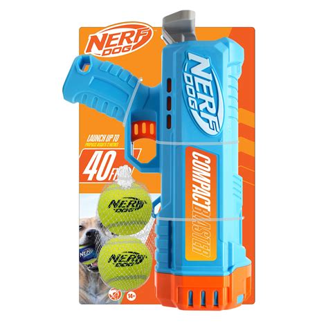 Nerf Dog Blaster 12 In With Tennis Balls Amazonca Pet Supplies