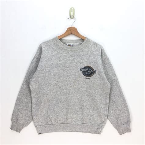 Vintage 90s Hard Rock Cafe Nagoya Sweatshirt Hard Rock Cafe Crewneck