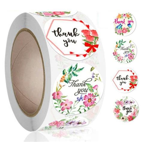 Jual Stiker Sticker Label Thank You Tyc Shopee Indonesia