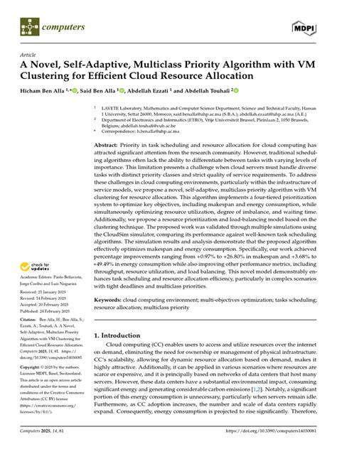 a novel self adaptive multiclass priority algorith pdf scheduling