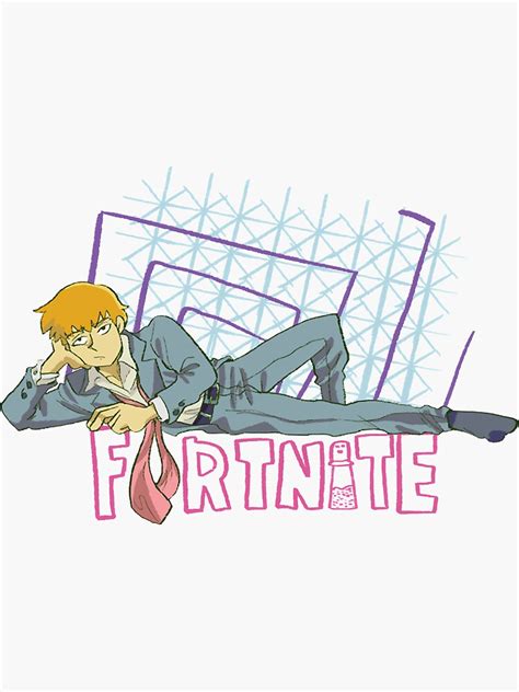 Internet Sex Symbol Reigen Arataka Sticker For Sale By Chesterrown