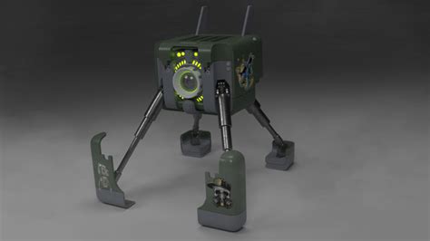 My Project For Course Hard Surface Modeling Domestika