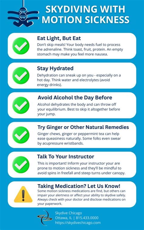 Skydiving And Motion Sickness What You Need To Know Skydive Chicago