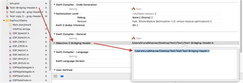 How To Use Objective C Project In My Swift Project Stack Overflow