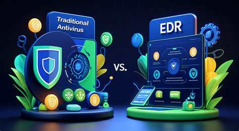 The Difference Between Edr And Traditional Antivirus Software
