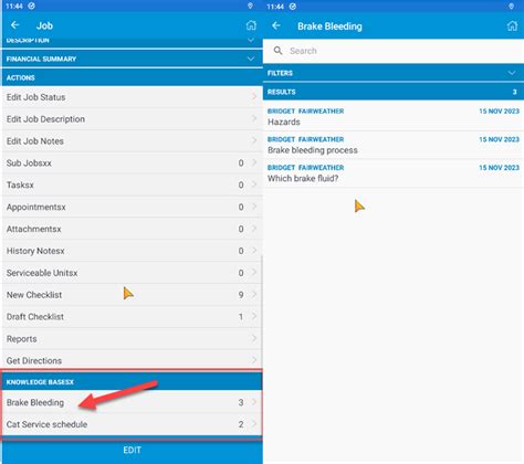 Knowledge Base Articles Are Now Grouped Under Knowledgebase Names Within The APP