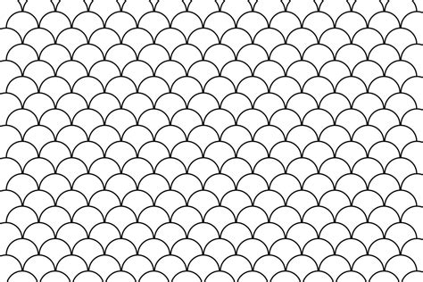 Simple Fish Scale Seamless Pattern Texture Vector Art At Vecteezy