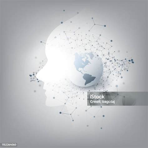 Konsep Machine Learning Artificial Intelligence Cloud Computing Dan Networks Design Ilustrasi