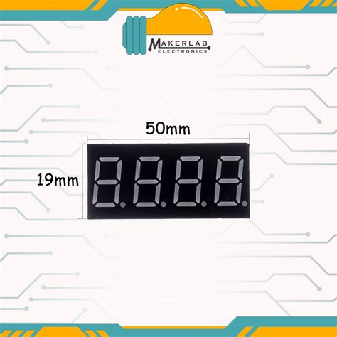 LED Display Segment Bit Digit Tube Red Common Cathode Digital Shopee Philippines