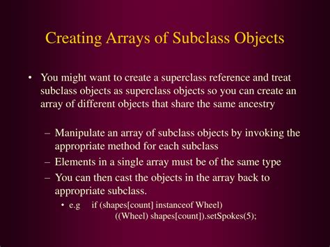 Ppt Mastering Java Inheritance Advanced Concepts Powerpoint