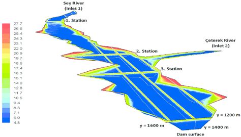 Temperature Variation Of Side Surfaces Of The Reservoir And